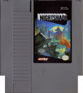 Nightshade NES Nintendo Game