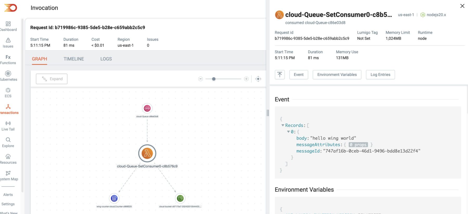Exploring Winglang with OpenTelemetry - Lumigo