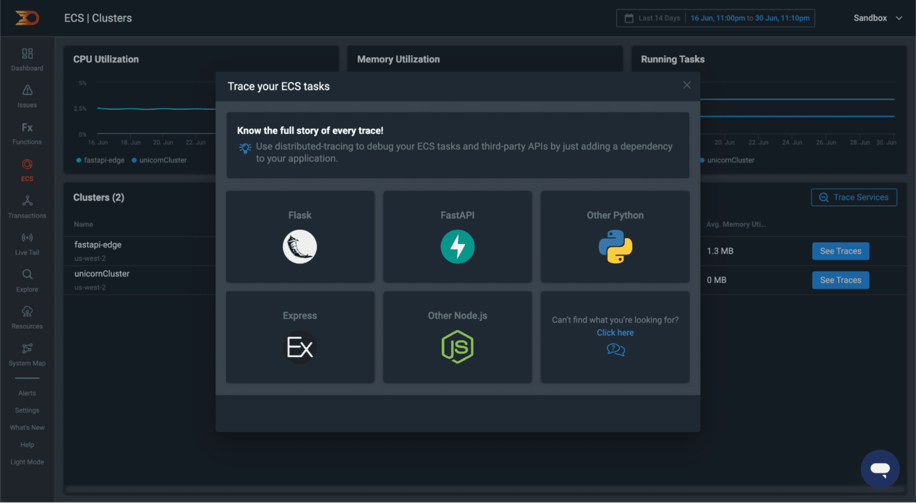 Troubleshooting Amazon ECS Container Crashes