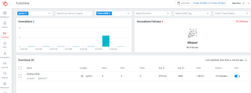 Monitoring and Debugging Python Apps on AWS Lambda - Lumigo