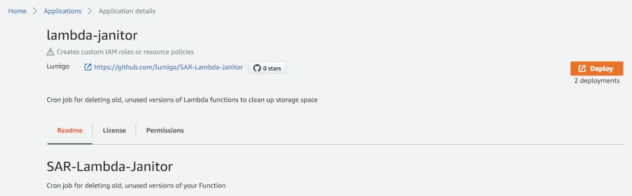 A Serverless Application to Clean Up Old Deployment Packages - Lumigo