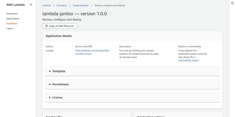 A Serverless Application to Clean Up Old Deployment Packages - Lumigo