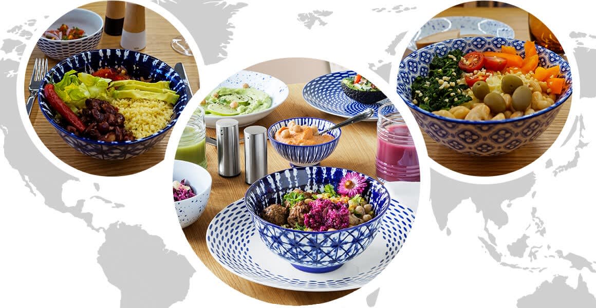 Recettes internationales de Food Bowl | LUSINI
