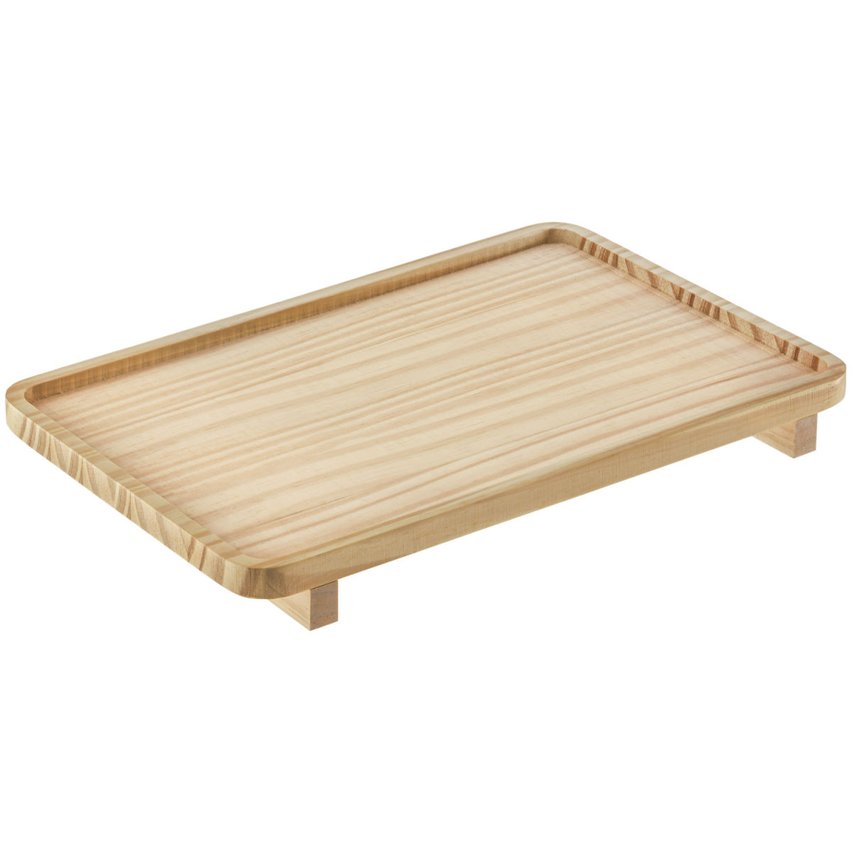 Buy Decorative tray with feet Akiko | LUSINI