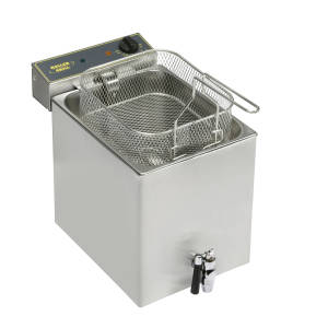 Friggitrice ROLLER GRILL con rubinetto di scarico, 12 litri, dimensioni ...