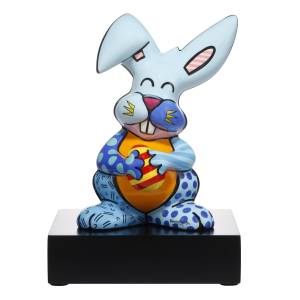 Figur Romero Britto Blue Rabbit kaufen | LUSINI