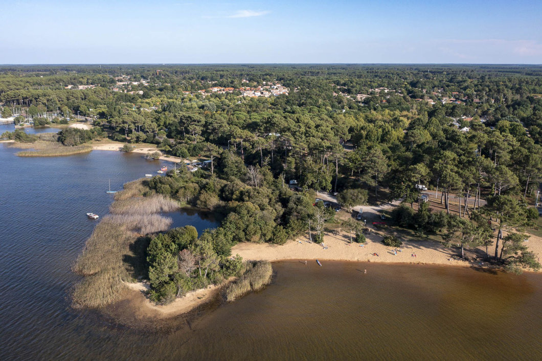 Le Lac de Sanguinet - Camping de luxe Landes - Sanguinet