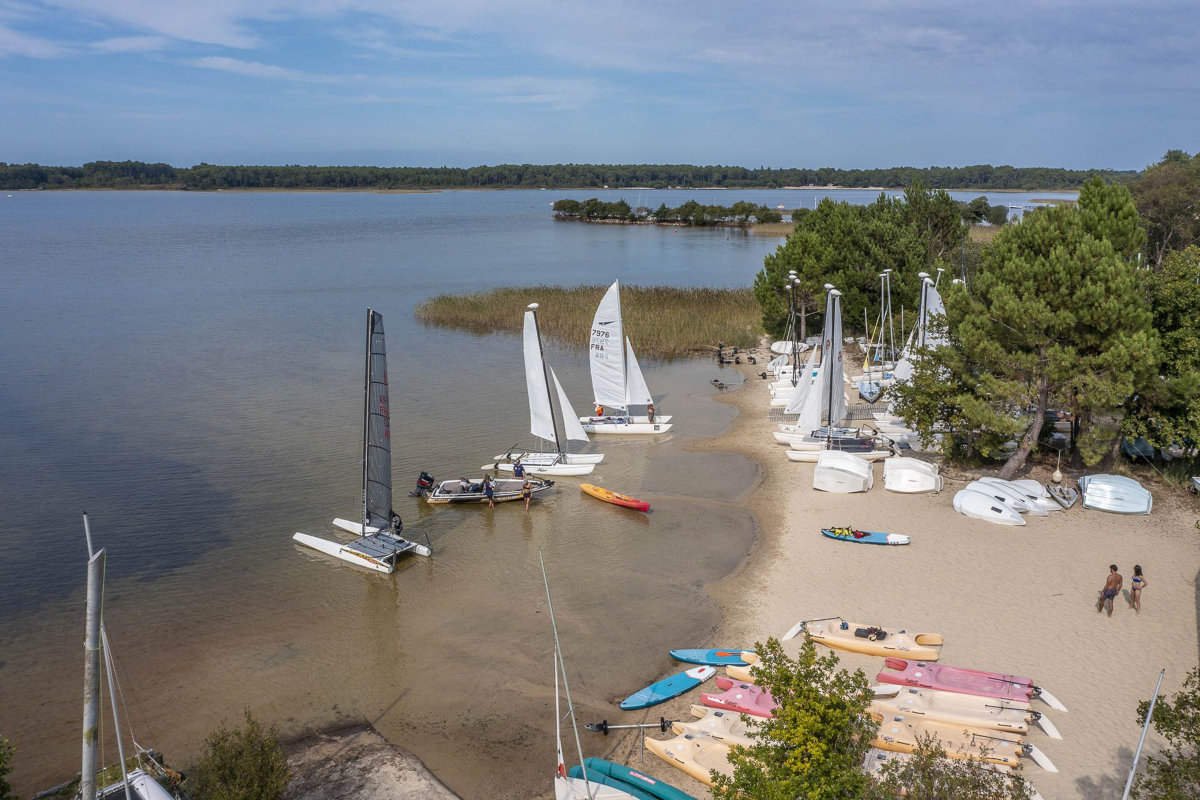 Le Lac de Sanguinet - Camping de luxe Landes - Sanguinet