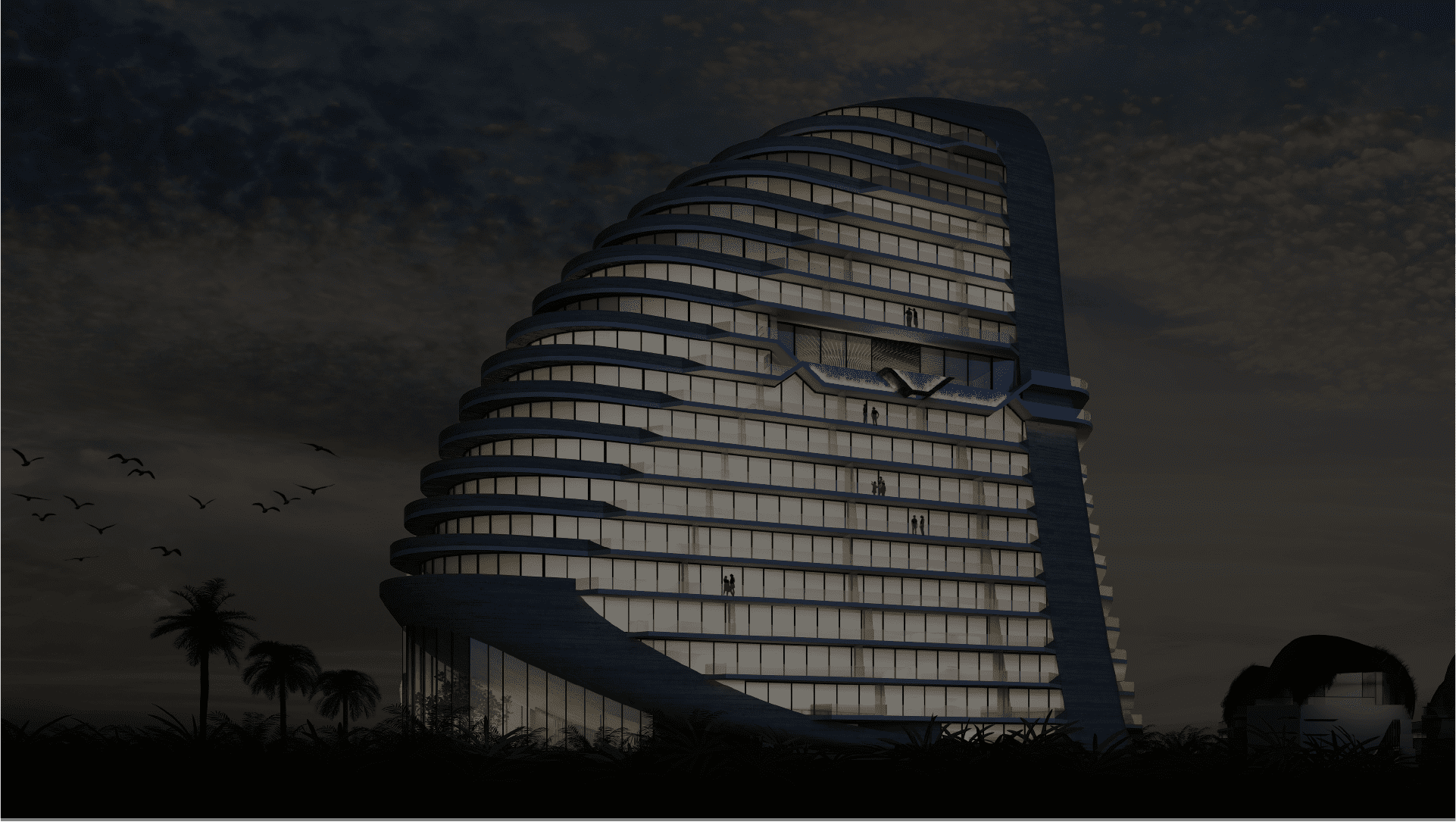 Shark Tower Cancún - Residencias de Lujo en Puerto Cancun