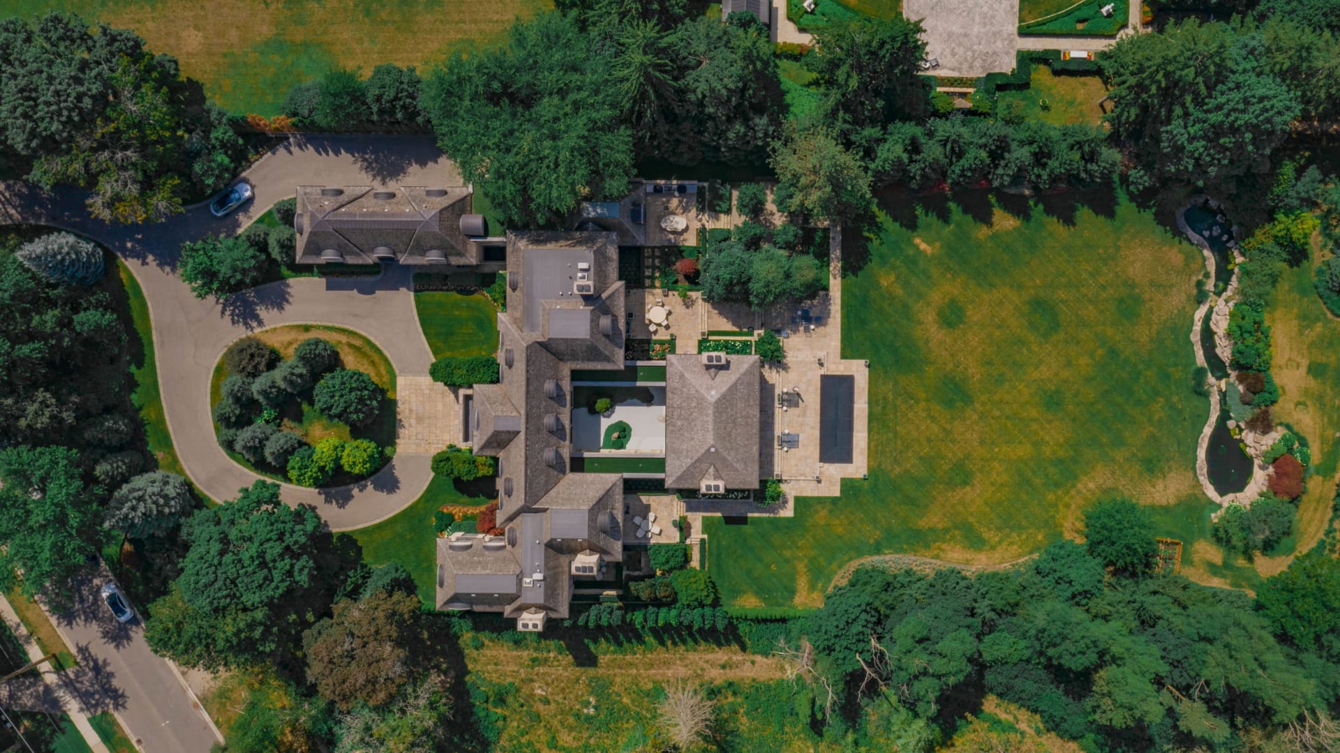 SOLD: Gated French Provincial Bridle Path Mansion | Barry Cohen Homes