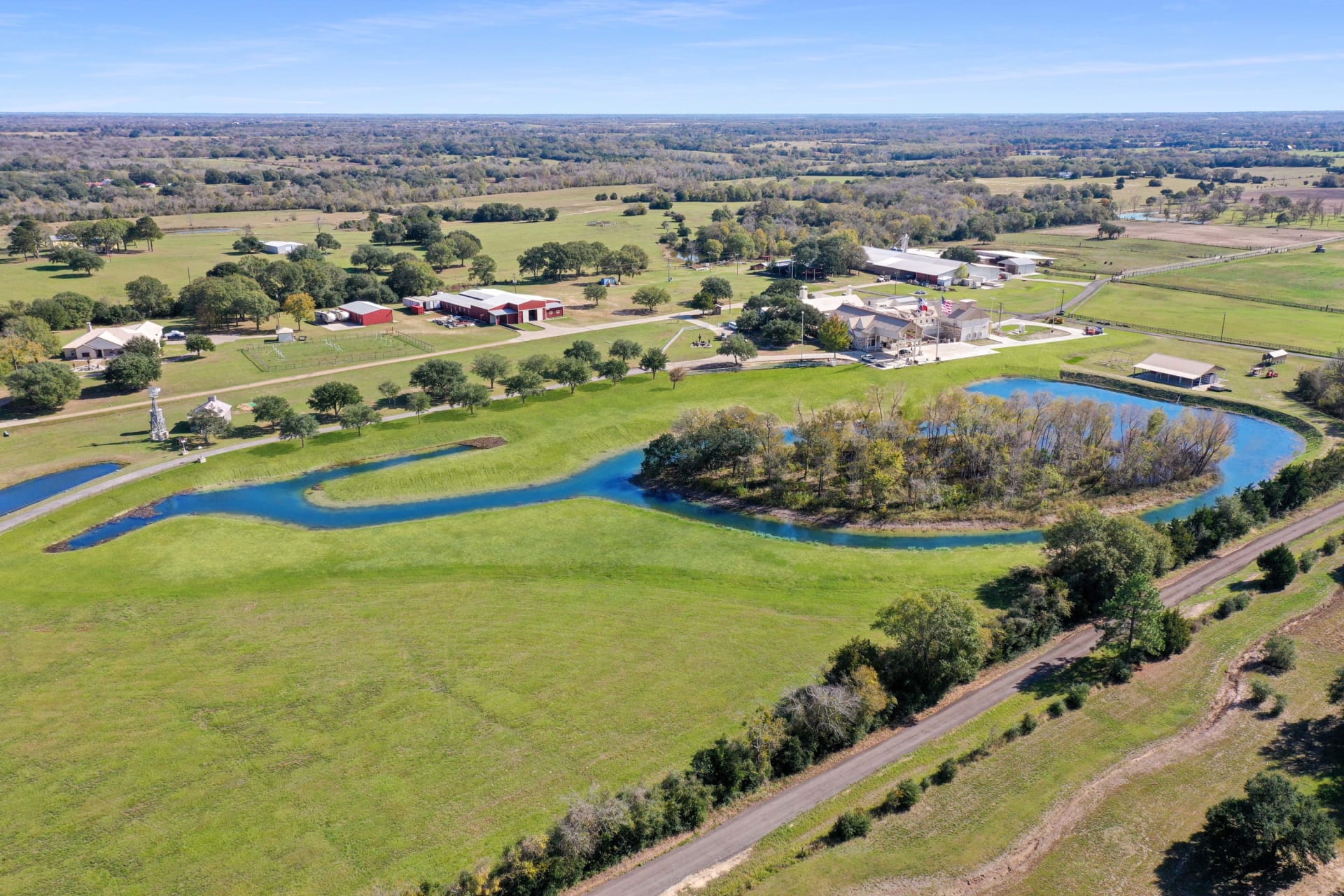 Iconic Diamond L Ranch Located in Washington County Between Brenham ...