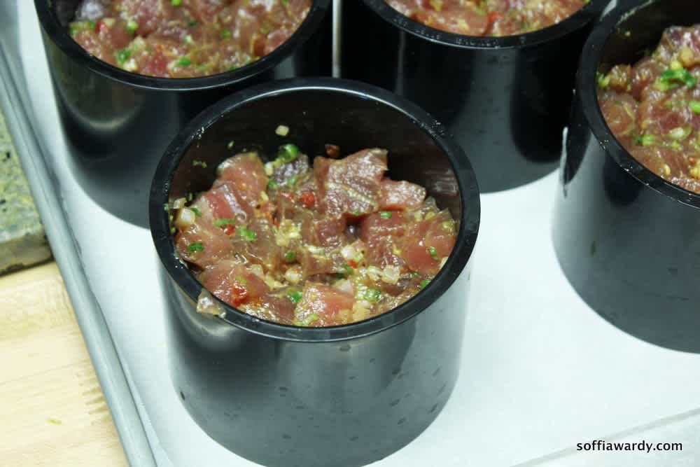 Ahi Poke Stack with Avocado Salsa | Blog