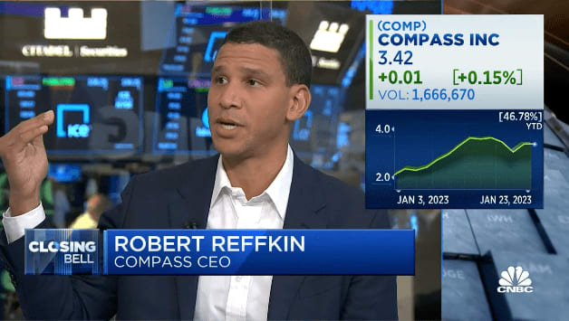 Compass CEO Robert Reffkin's thoughts on why Q4 of 2022 was the bottom ...