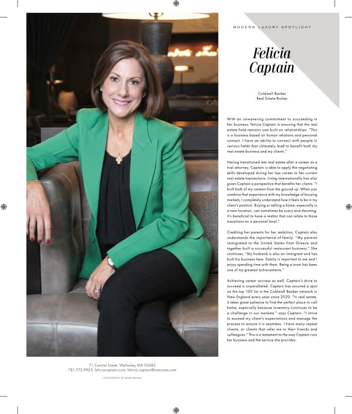 Felicia Captain | Wellesley Real Estate Agent & Realtor