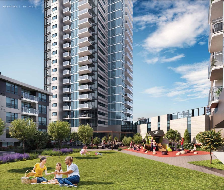 Burquitlam Park District Tower 1 is a 40-storey tower comprising a mix ...