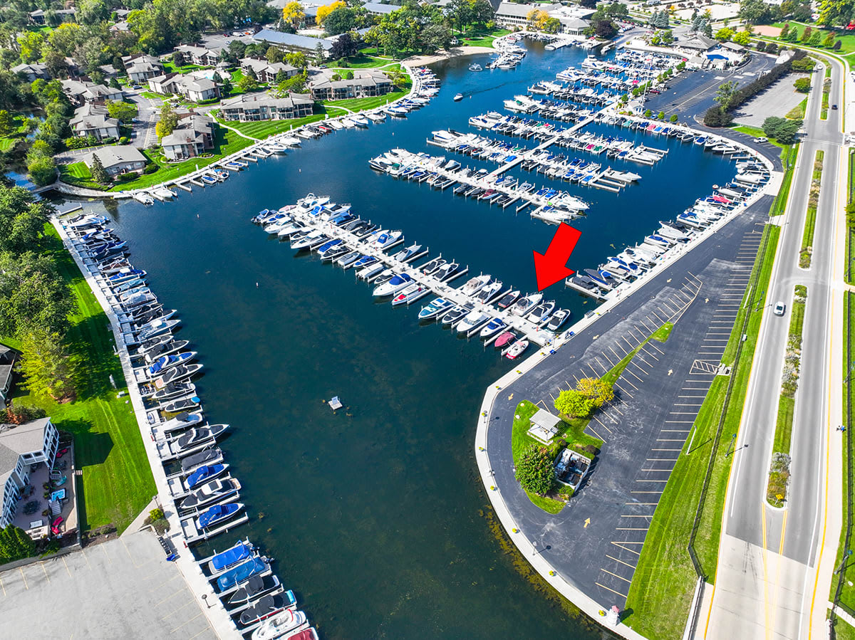 Abbey Harbor AA Dockominium Boat Slip On 900 Pier | Lake Geneva Real ...