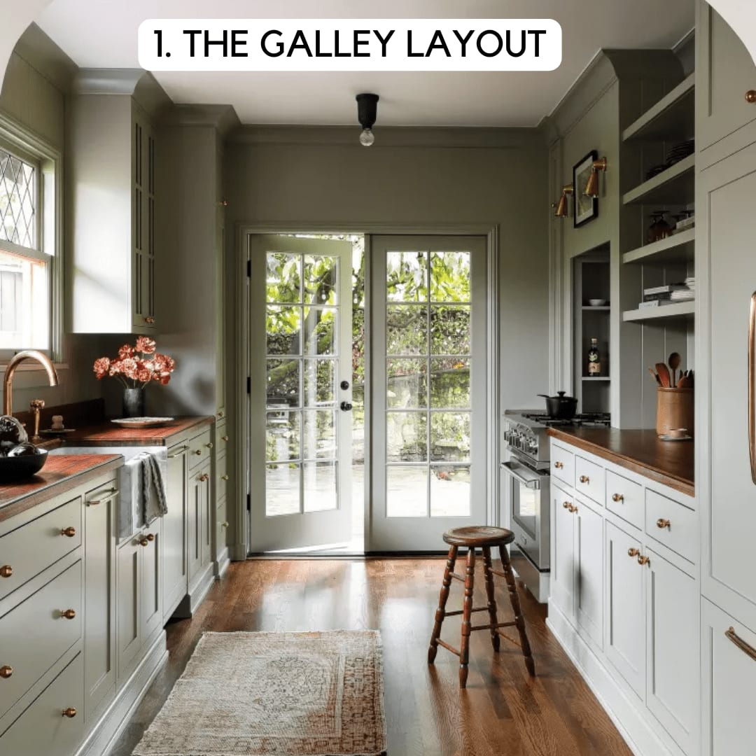 6 Types of Most Popular Kitchen Layouts