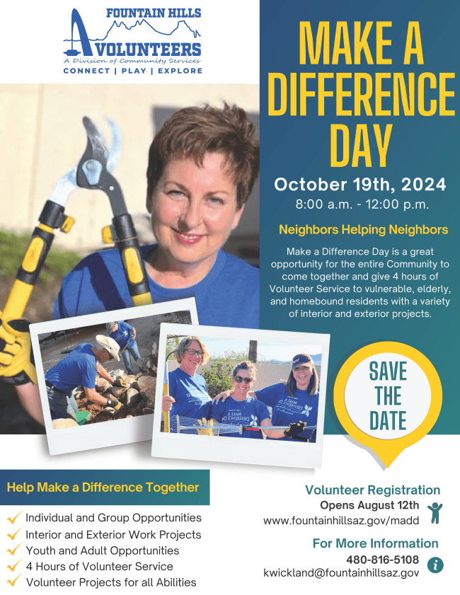 Fountain Hills Make a Difference Day