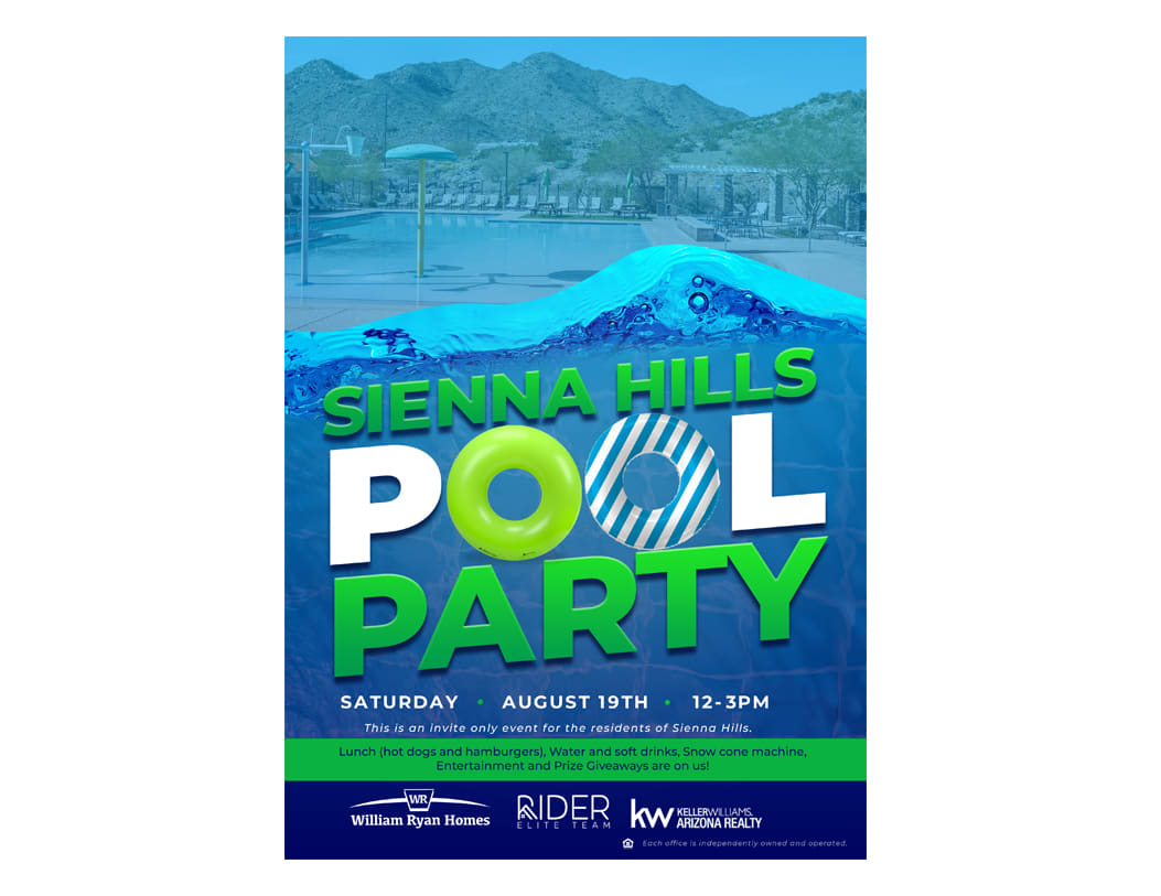 Sienna Hills Pool Party, The Ridge at Sienna Hills, Sienna Hills, The ...