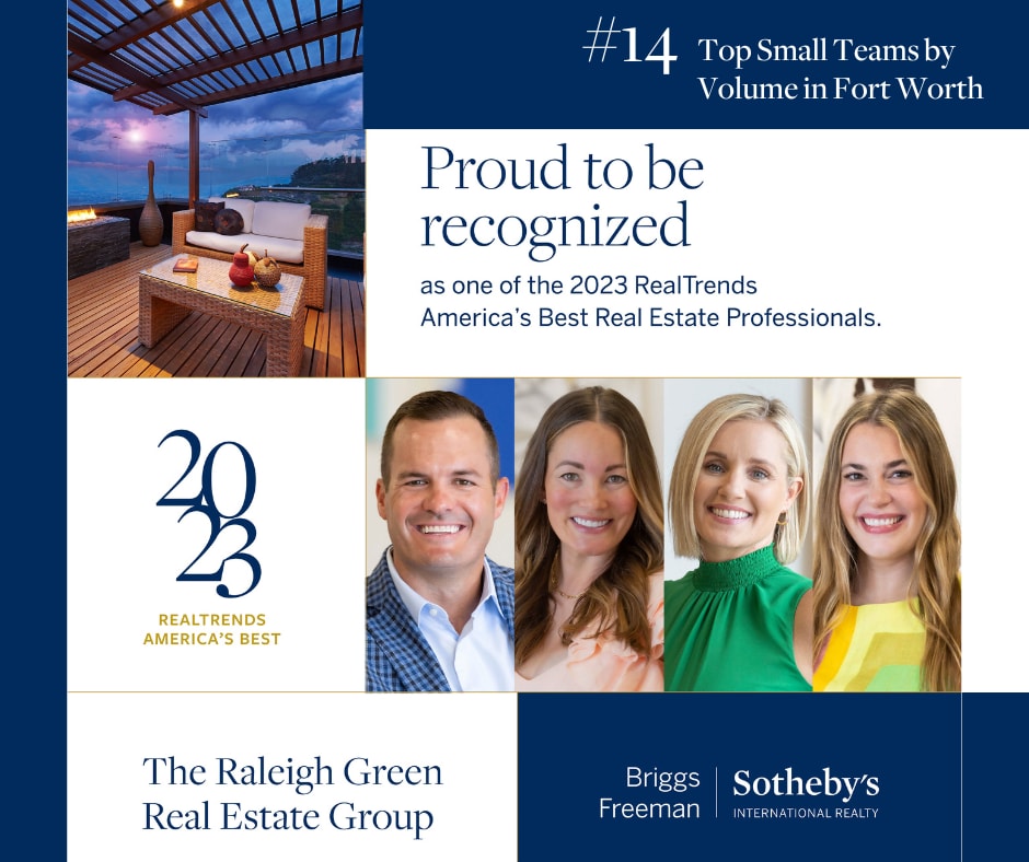 2023 Top Fort Worth Teams By Volume | RealTrends WSJ | The Raleigh ...