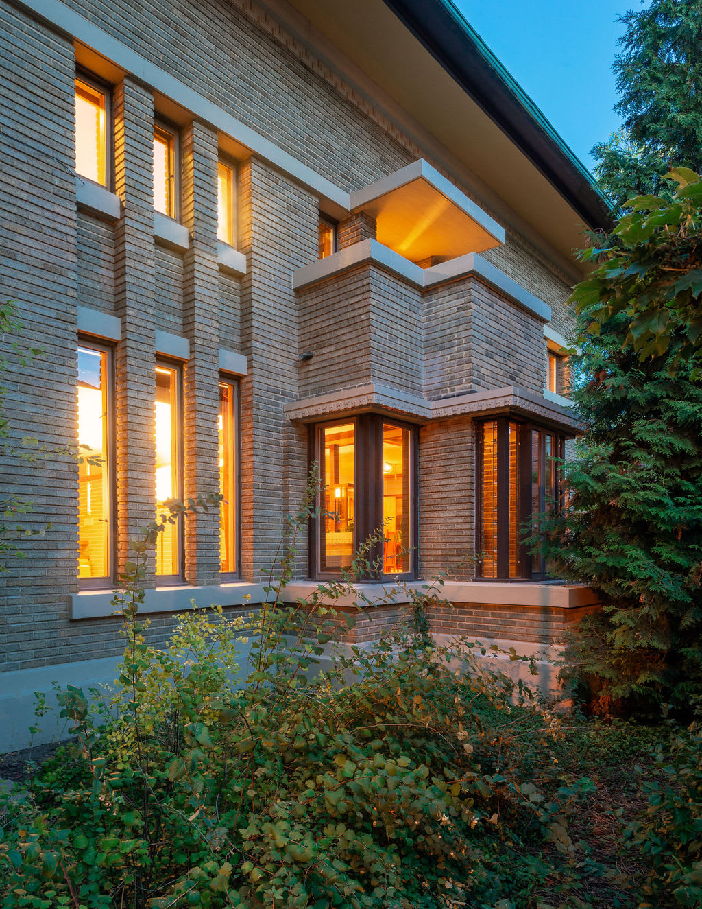 F. C. Bogk House, Frank Lloyd Wright Designed