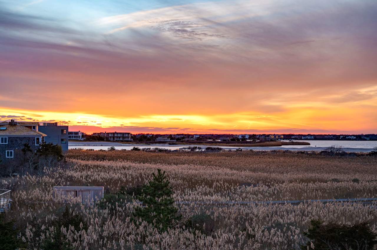 Water Mill Modern in Exclusive Waterfront Enclave