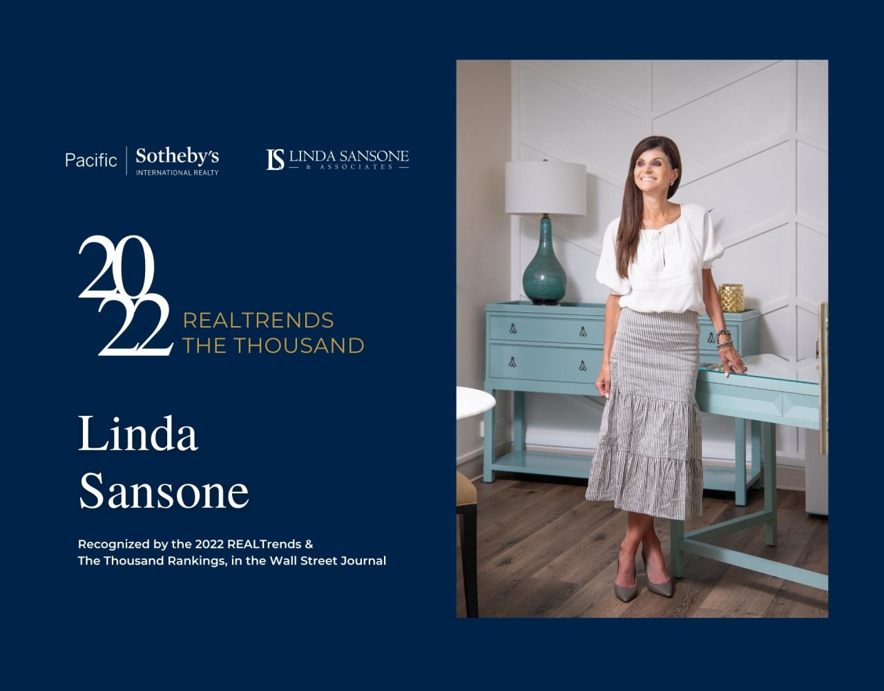 RealTrends Top Agent in Rancho Santa Fe | Blog | Linda Sansone & Associates