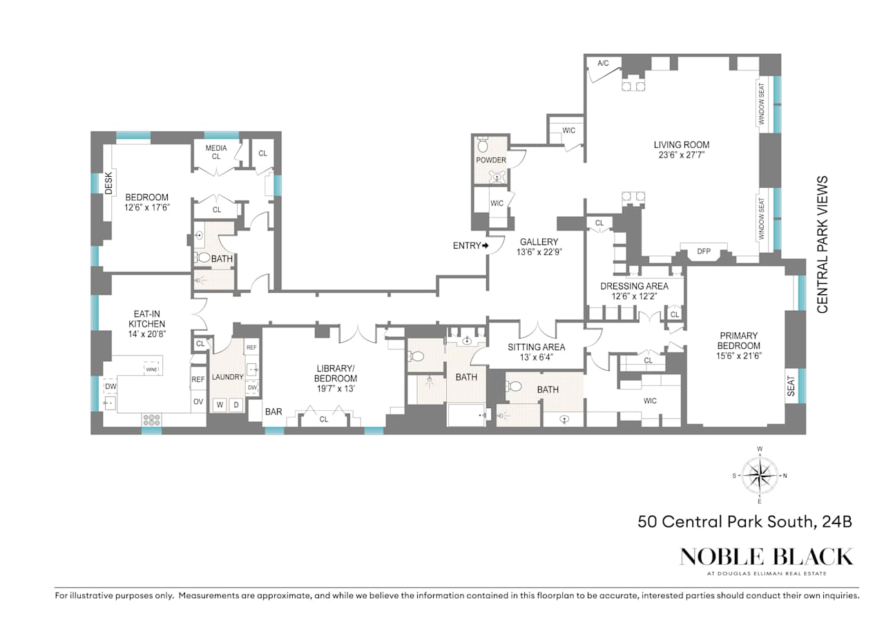 50 Central Park South, 24B