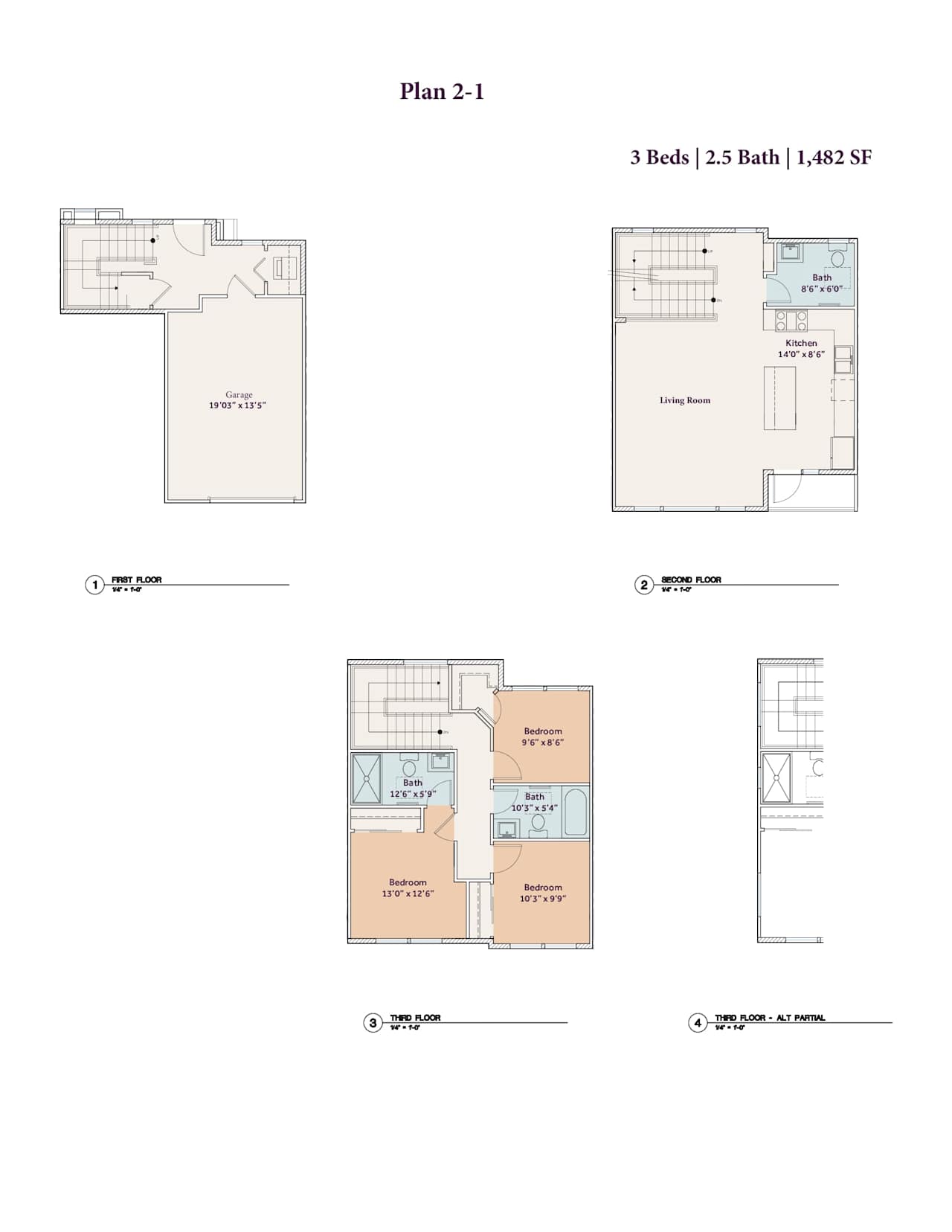 Floor Plans | Caroll Commons | San Jose Real Estate