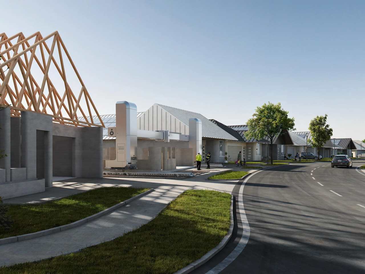 World's Largest Community of 3d-printed Homes Moves Into Austin Suburb ...