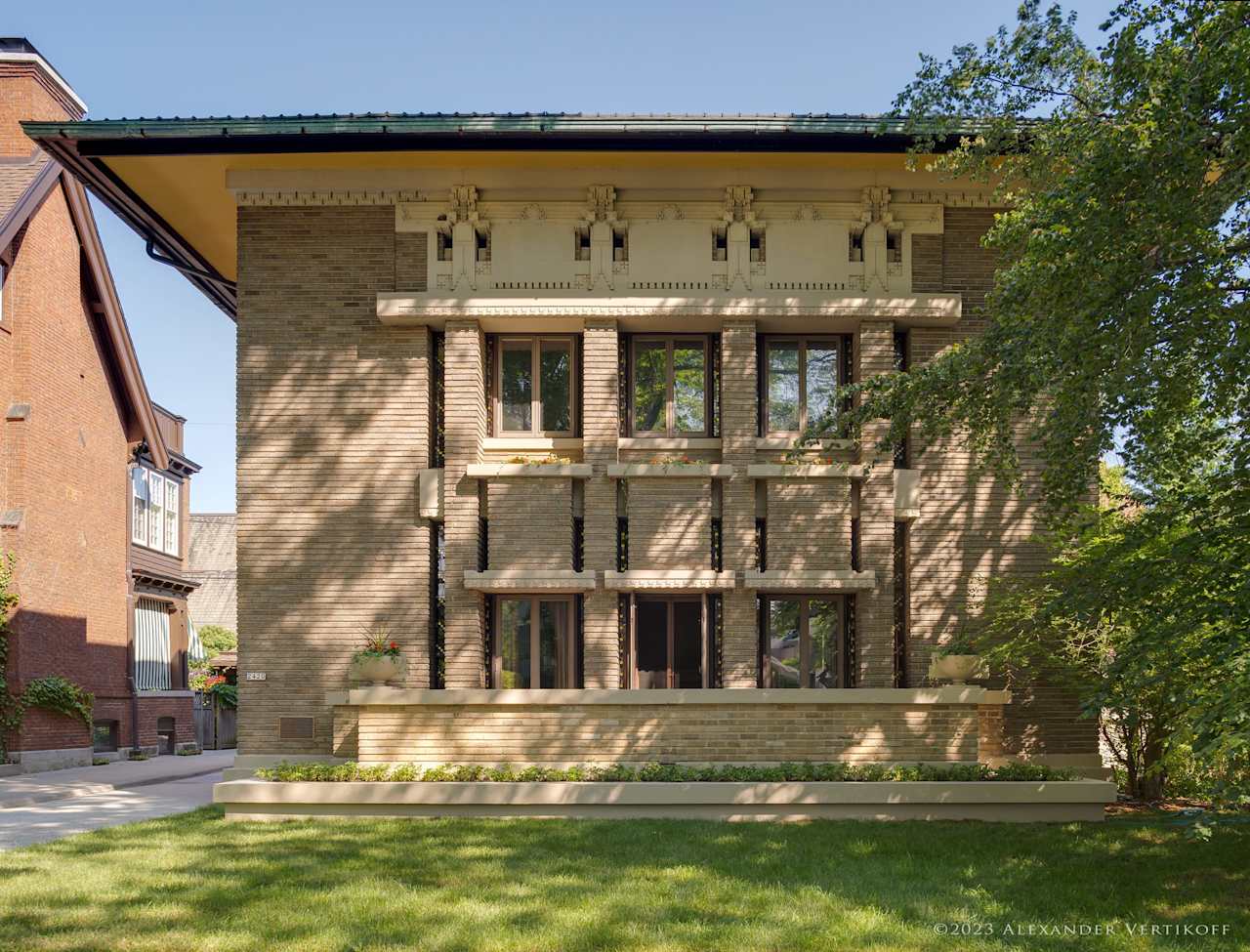 F. C. Bogk House, Frank Lloyd Wright Designed