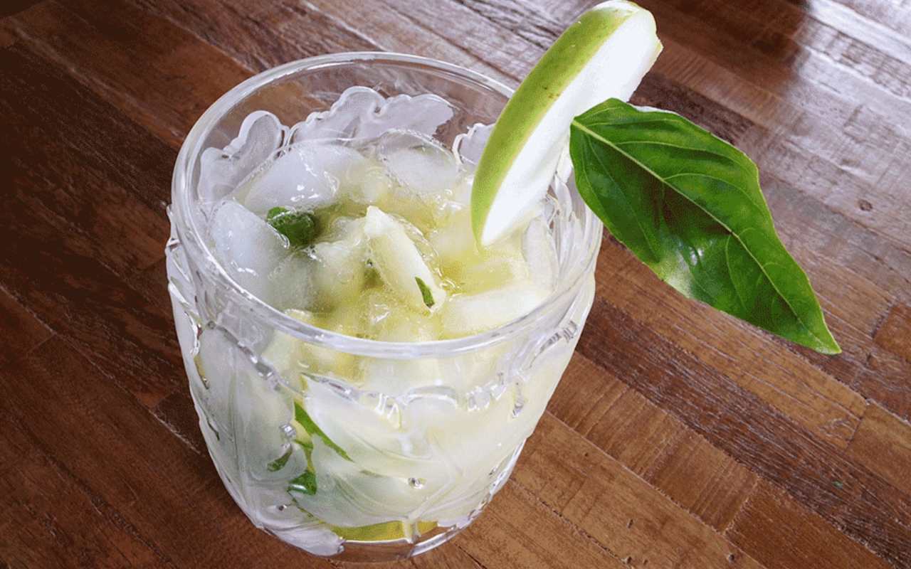 Apple Basil Tequila Cocktail | Blog