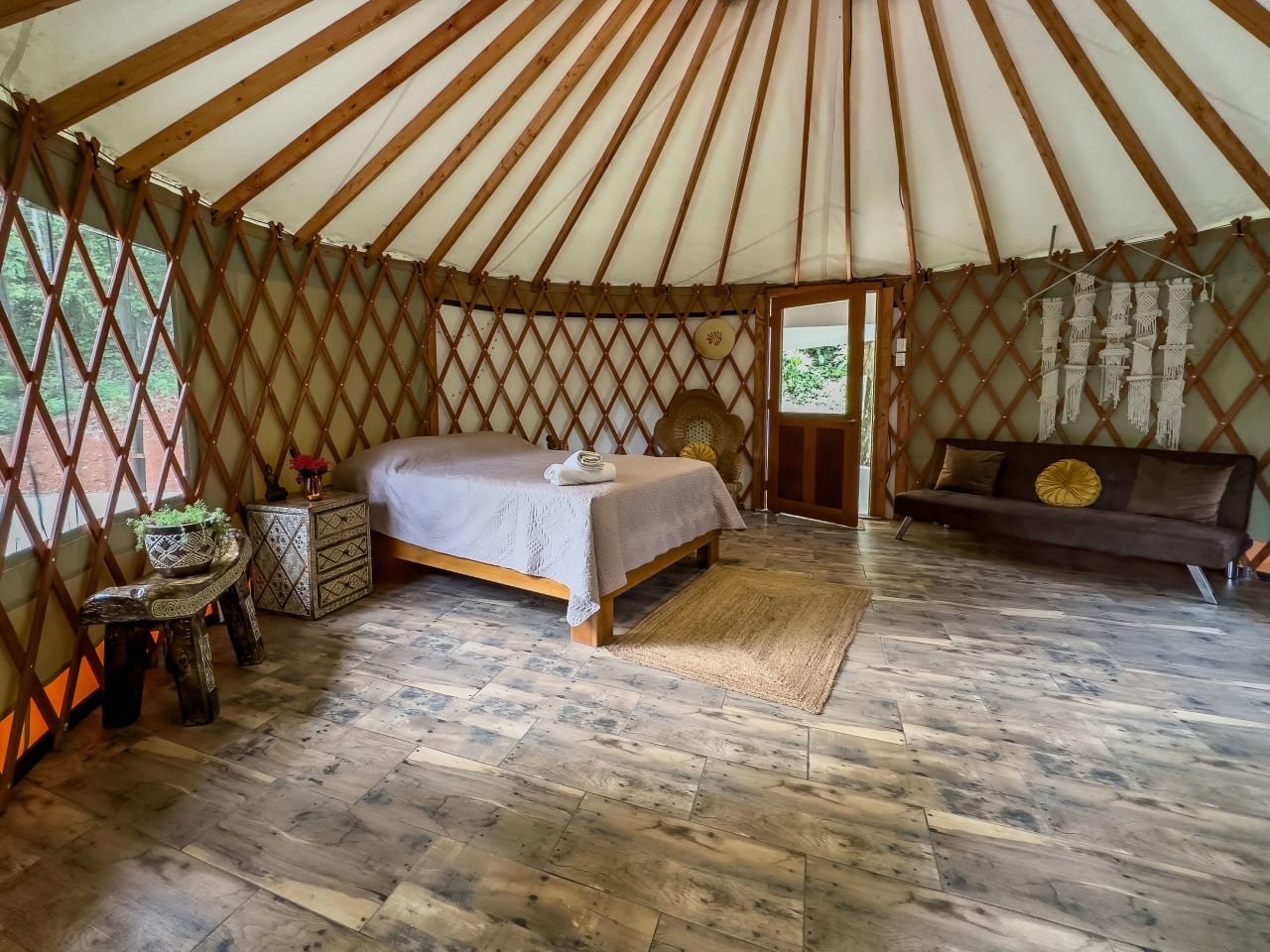 Luxury Mountain View Lot with Brand New Yurt and Pool in Portasol ...