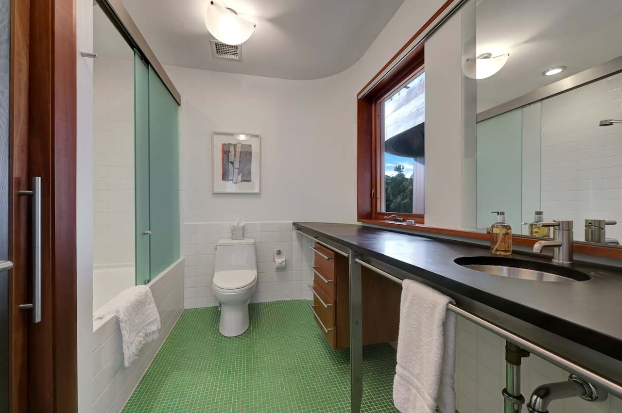 Water Mill Modern in Exclusive Waterfront Enclave