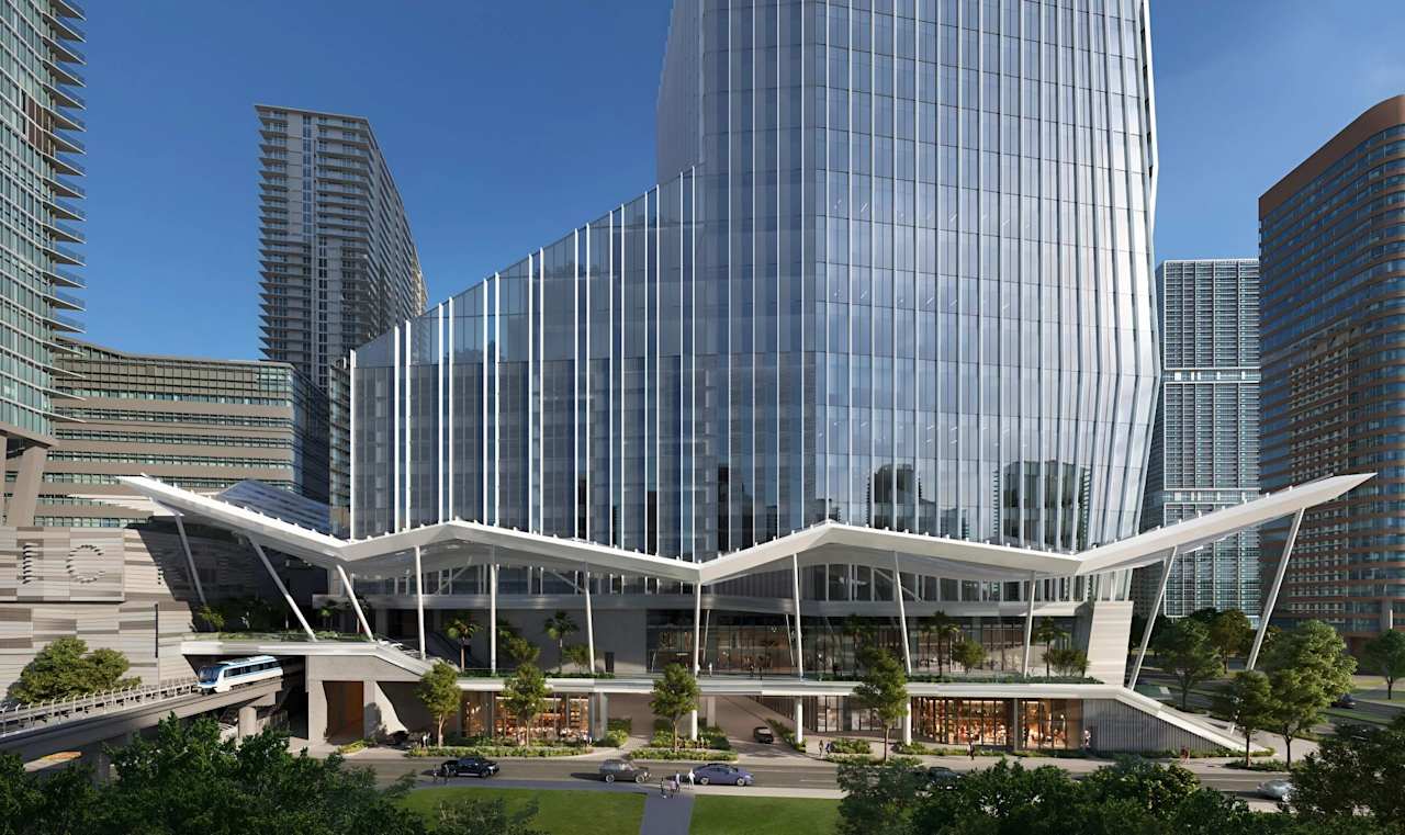 Construction persists on One Brickell City Centre, poised to become the ...