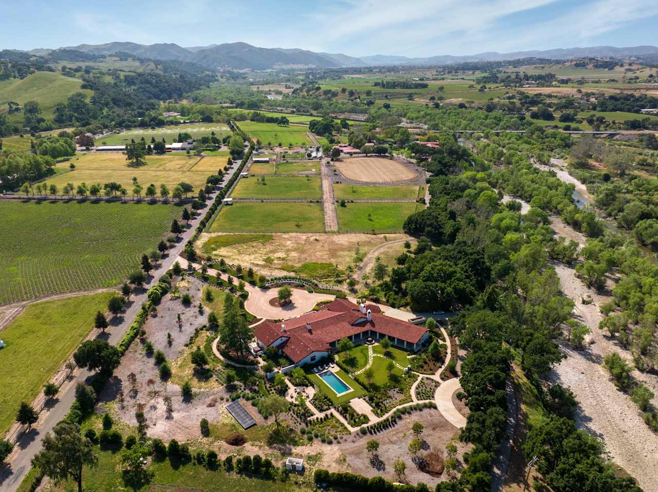71+/- Enchanting Acres fronting the Santa Ynez River