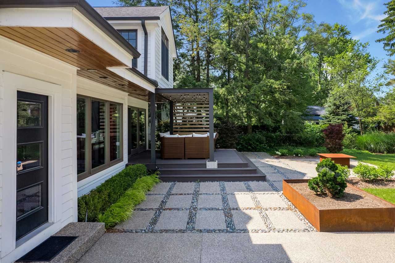 Low Maintenance Modern Backyard Renovation | Development