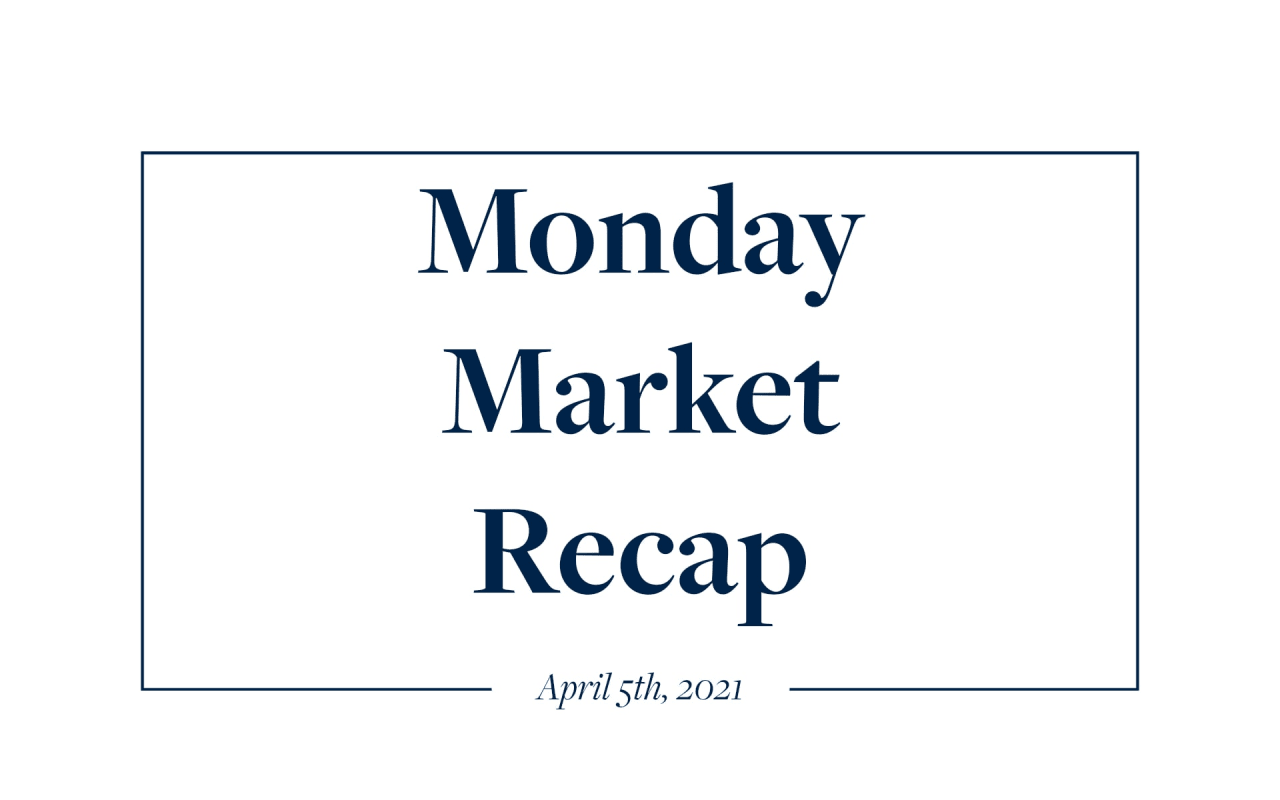 Monday Market Update | 4/5/21 | Canning Properties Group