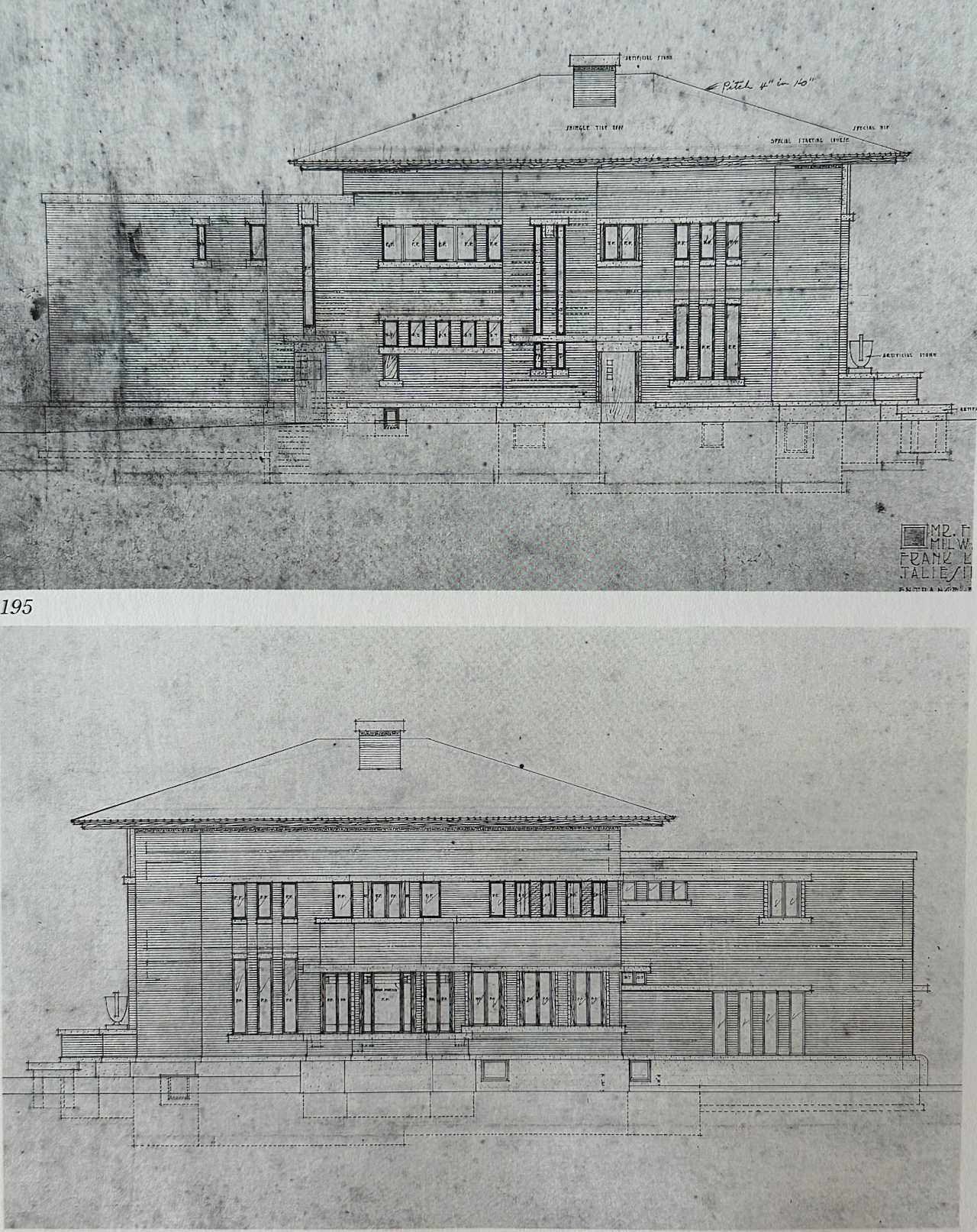 F. C. Bogk House, Frank Lloyd Wright Designed