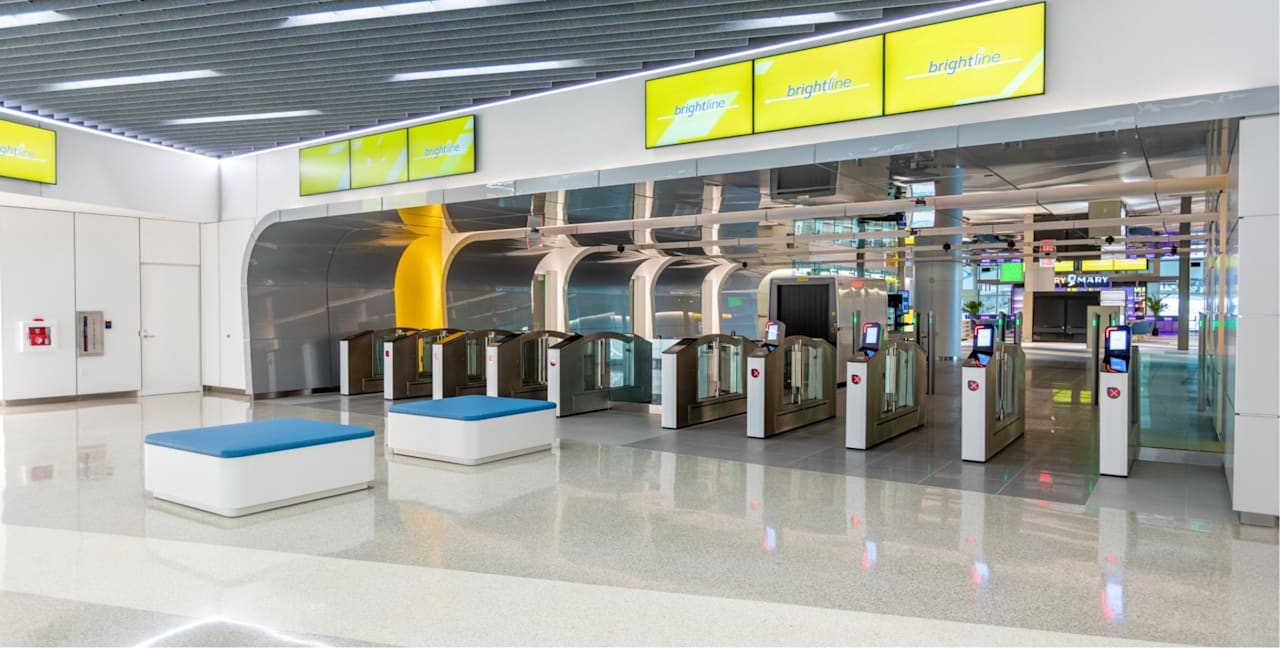 Brightline unveils Orlando station