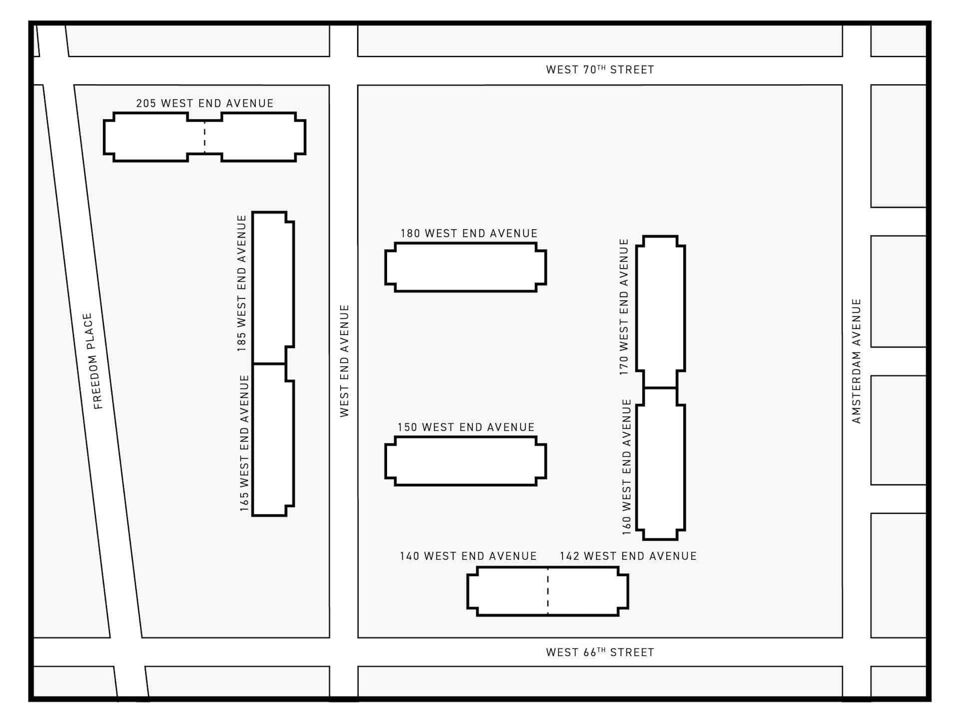 Lincoln Towers Map | The Cooper Team at The Agency