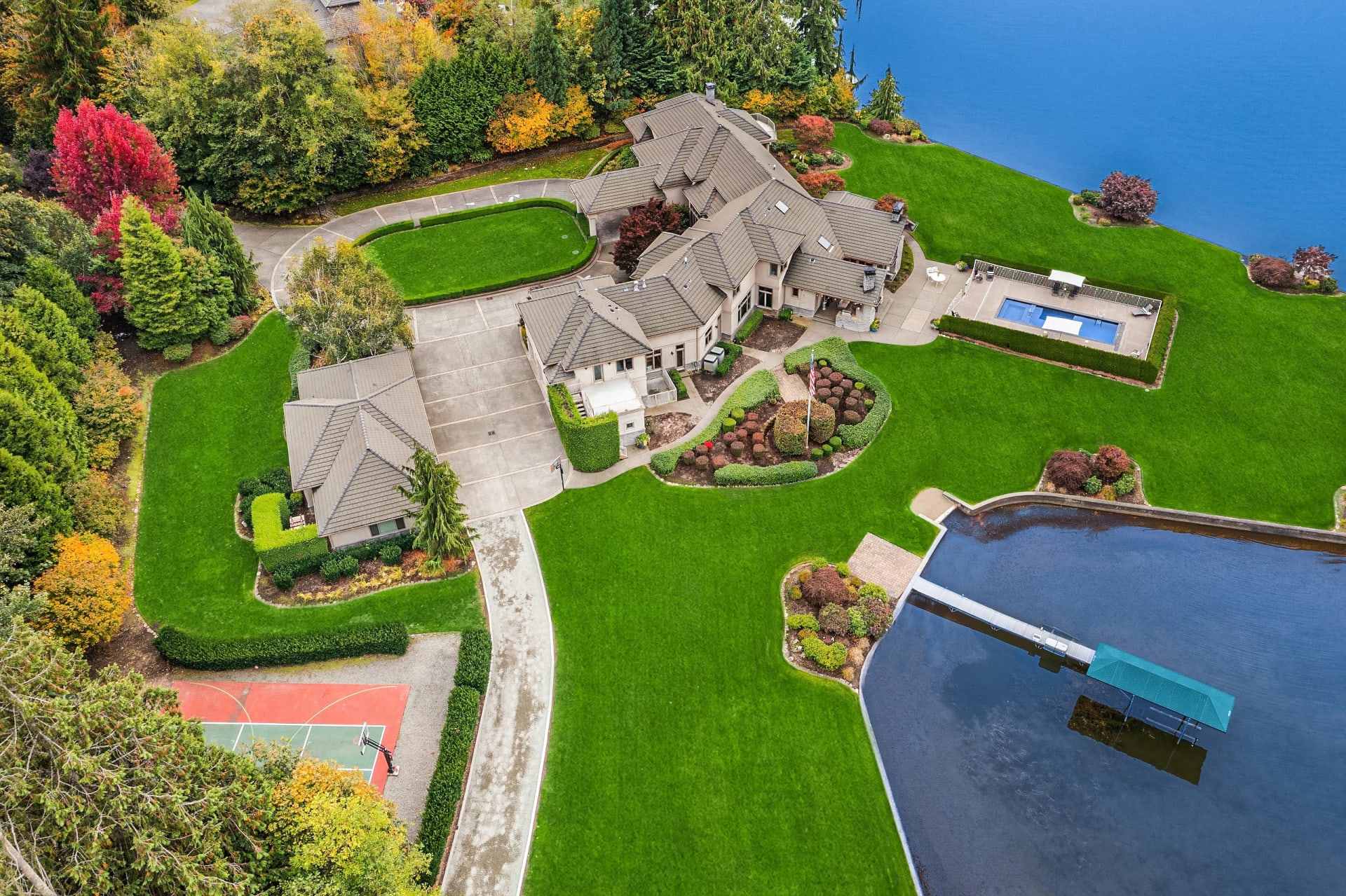 Snag Island Estate - Lake Tapps Luxury Waterfront | Kimber Lee Real ...