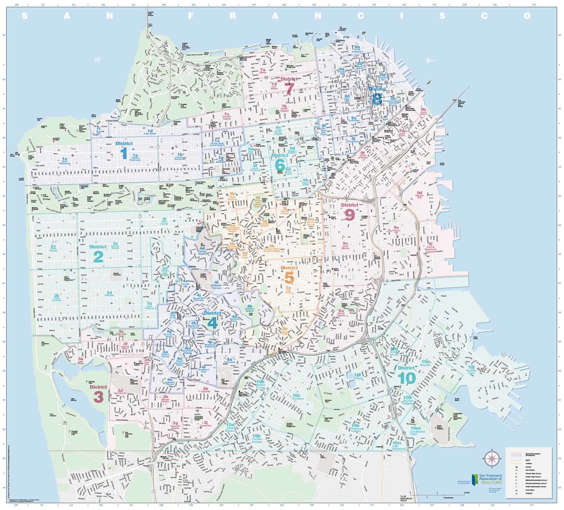 SF District Guide - Mosaik Real Estate