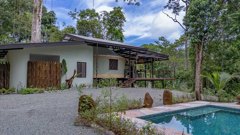 Luxury Mountain View Lot with Brand New Yurt and Pool in Portasol ...
