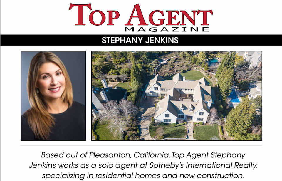 As Seen in Top Agent Magazine - Stephany Jenkins