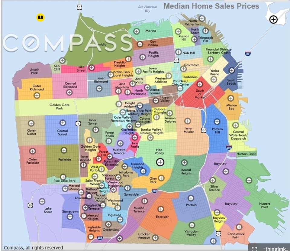 Real estate news Sales map