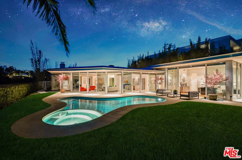 Beverly Hills Mid Century Pool Home