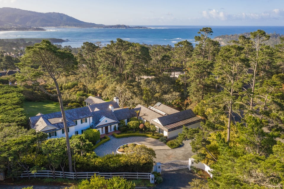 Classic Pebble Beach Estate with Ocean Views - 1476 Bonifacio Road ...