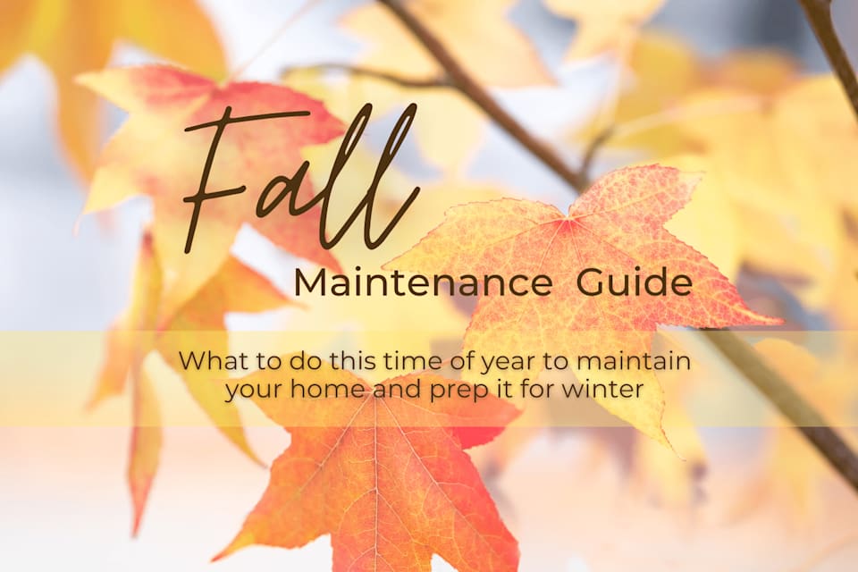 Plan Your Home’s Fall Maintenance | Amy Wease | Washington Real Estate ...