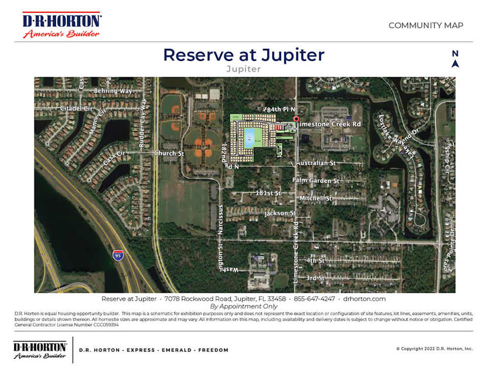 DR Horton's New Construction Gated Community